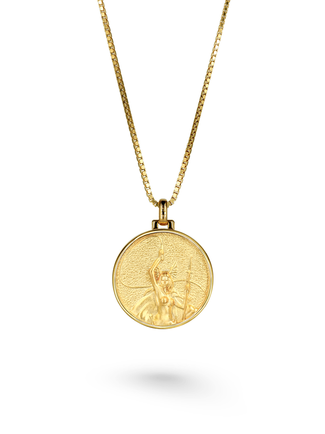 Freya - Necklace - Solid - Gold