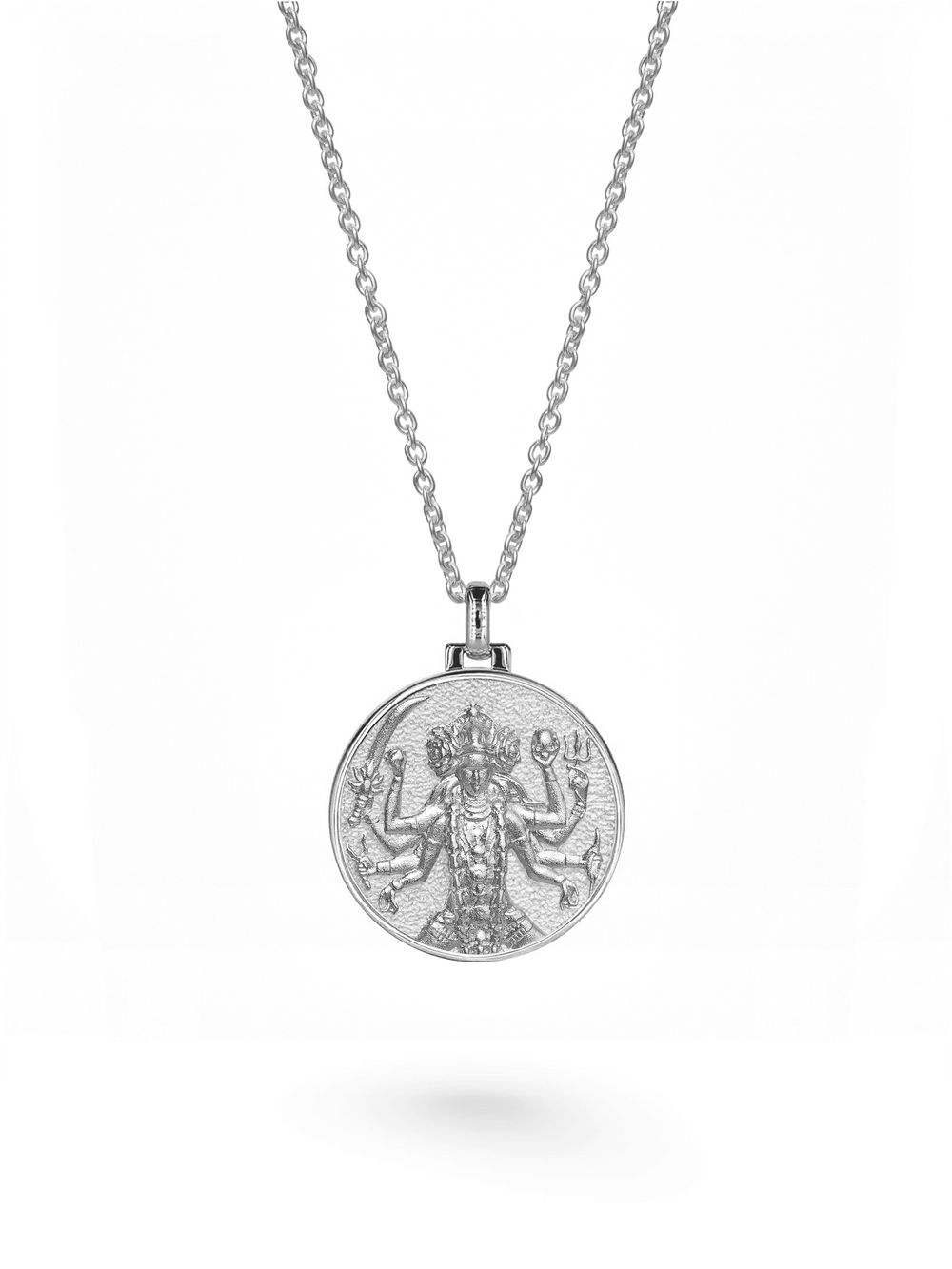 KALI NECKLACE SILVER – Goddess of Transformation & Strength | Vermaye