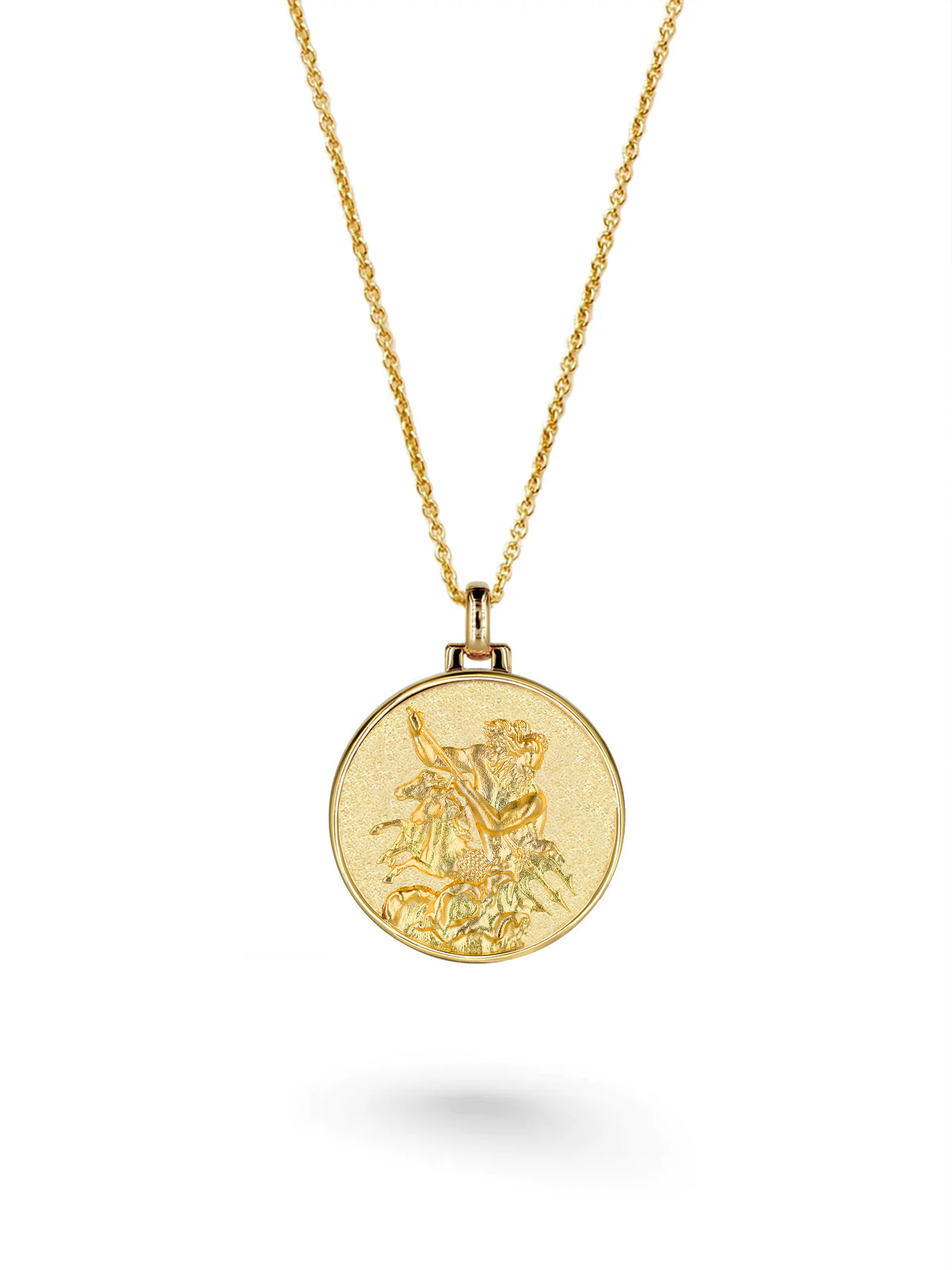 POSEIDON NECKLACE VERMEIL – God of the Sea & Strength | Vermaye