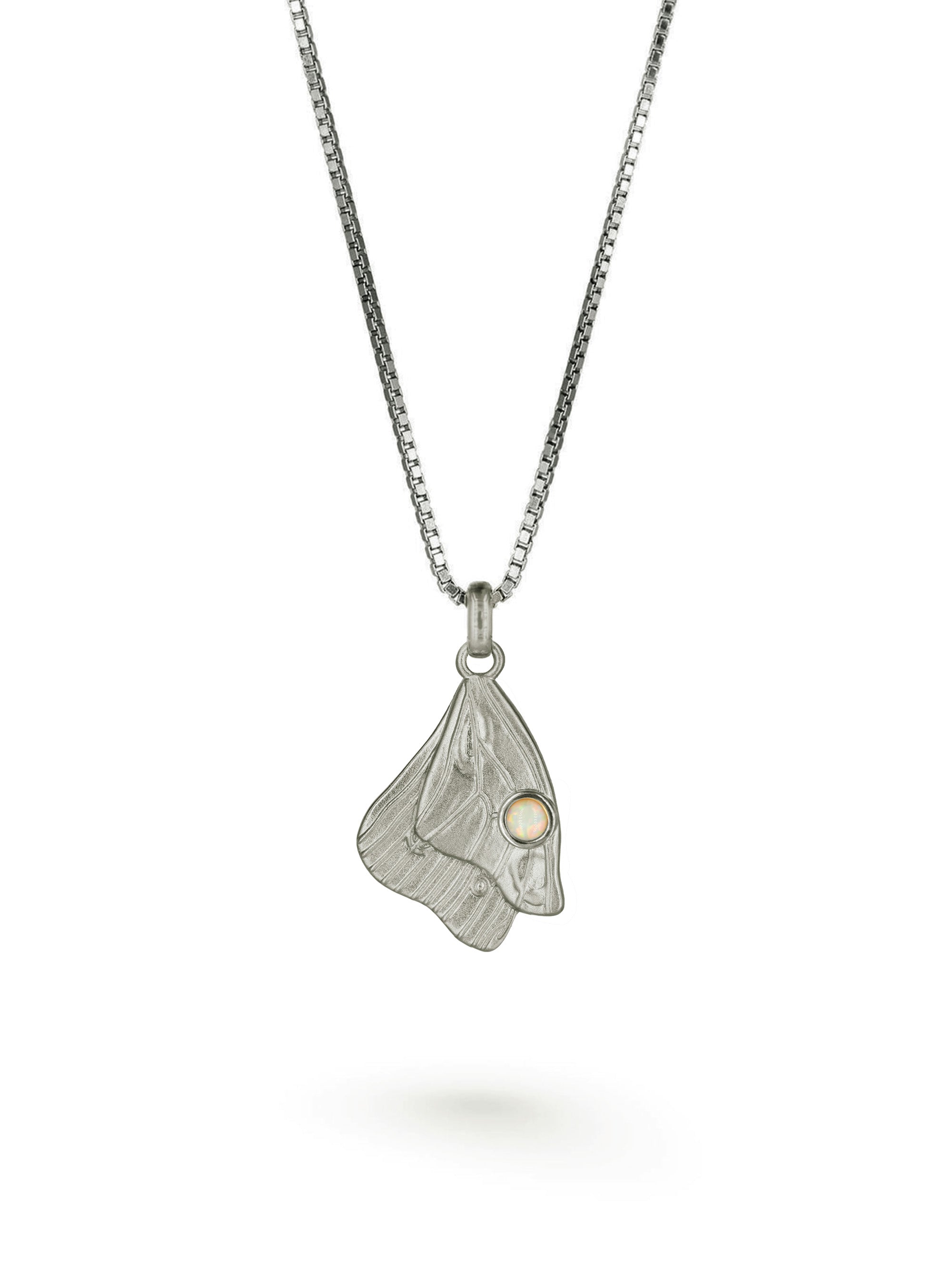 PSYCHE WING NECKLACE SILVER Soul & Clarity | Vermaye