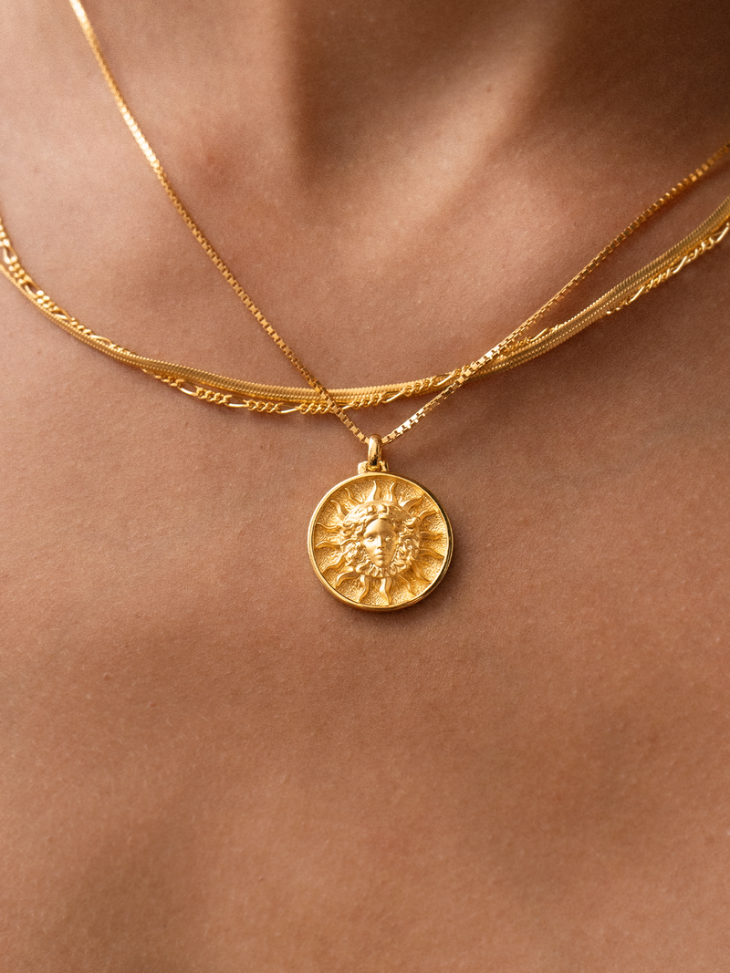 Sol - Necklace - Vermeil