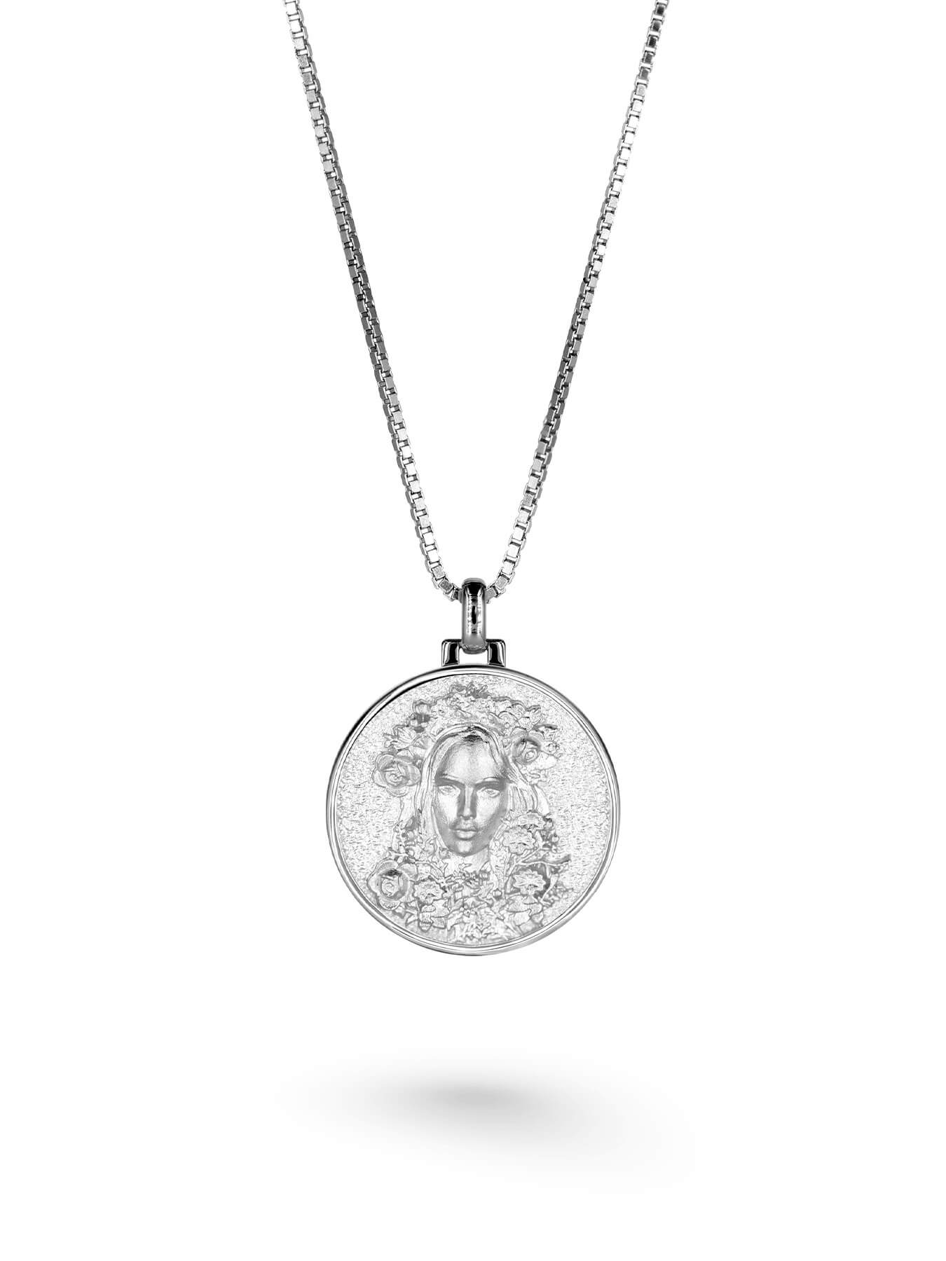 FLORA NECKLACE SILVER – Goddess of Bloom & Renewal | Vermaye